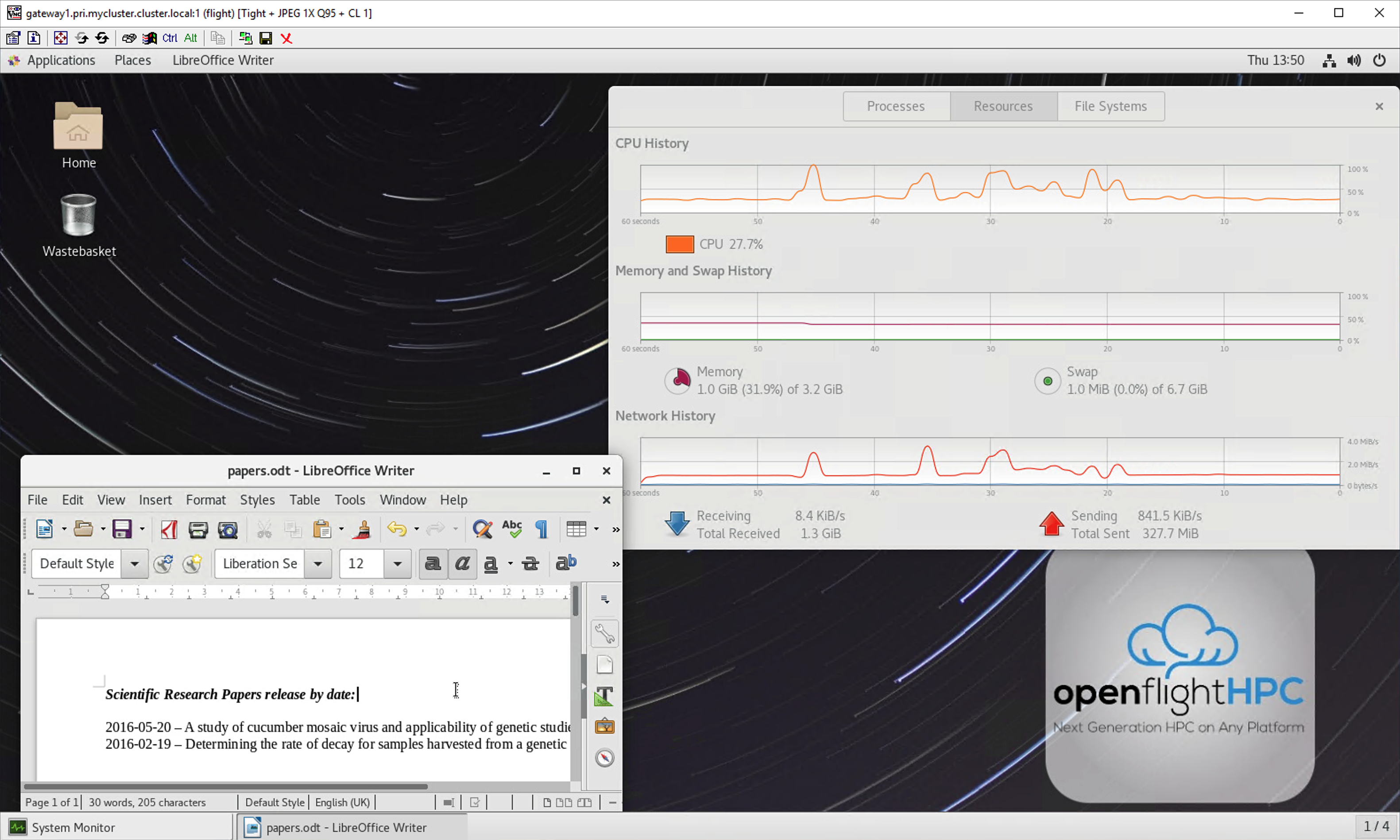 Flight Desktop — OpenFlightHPC-compute documentation